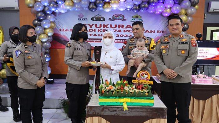 Polres Mempawah Gelar Acara Syukuran Hari Jadi Polwan ke-74 - Tribunpontianak.co.id