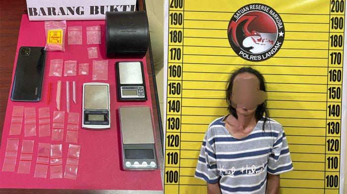 Satresnarkoba Polres Landak Ungkap Jaringan Narkoba di Landak, Amankan Tersangka dan Barang ...