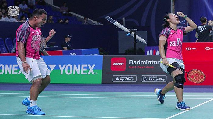Live Score Final Hylo Open 2022 Hari Minggu 6 November 2022, Rehan/Lisa dan Ginting Main ...