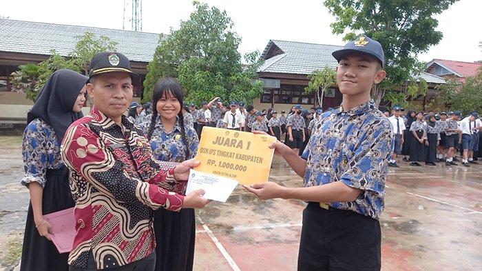 Siswa SMPN 2 Ngabang Raih Prestasi, Juara 1 OSN Tingkat Kabupaten Landak - Tribunpontianak.co.id