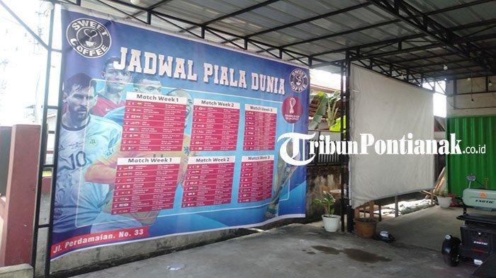 Daftar Cafe/Warkop di Pontianak Gelar Nobar Piala Dunia 2022, Weng ...
