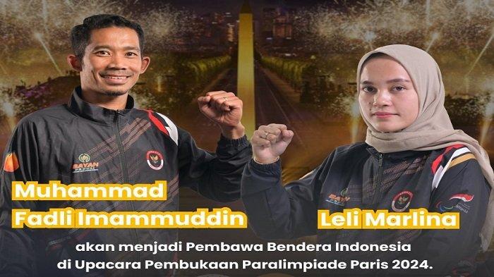 Profil Leli Marlina dan Muhammad Fadli, Pembawa Merah Putih di Opening ...