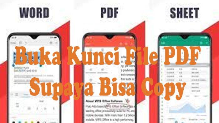 Buka Proteksi File PDF Tak Bisa Didownload dan Copy Teks, Pasti Ampuh ...