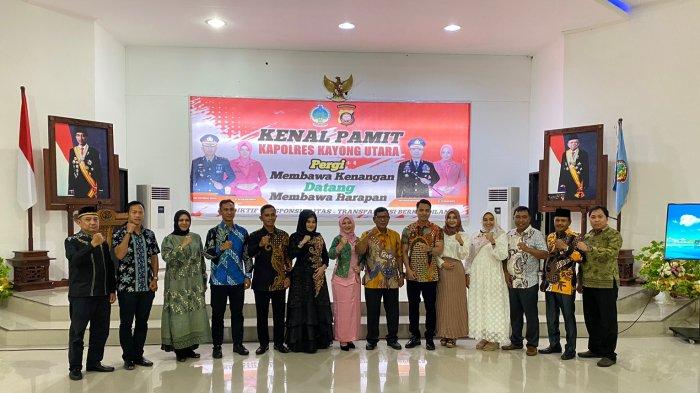 Malam Kenal Pamit, Pejabat Baru Kapolres Kayong Utara AKBP Achmad Dharmianto Kenalkan Diri ...