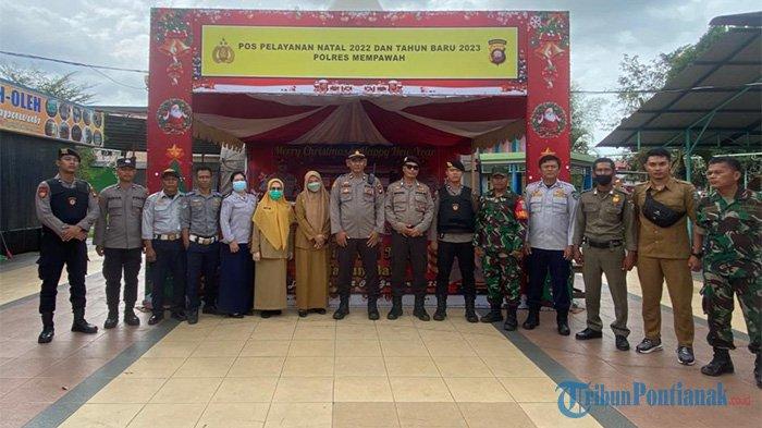 Pos Pelayanan Natal dan Tahun Baru Polres Mempawah Sediakan Tempat Istirahat Bagi Masyarakat ...
