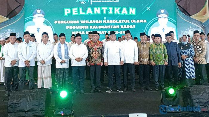 Ketua Umum PBNU Resmi Lantik Ketua PWNU Kalbar KH Syarif - Tribunpontianak.co.id