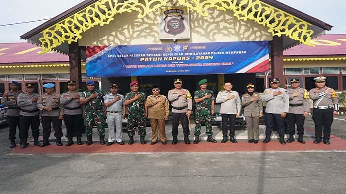 Hadiri Apel Gelar Pasukan Ops Patuh Kapuas 2024, Ini Pesan Pj Bupati Mempawah Ismail ...