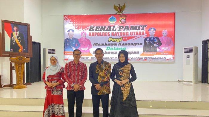 Polres Kayong Utara Gelar Malam Kenal Pamit Pejabat Kapolres Kayong Utara - Tribunpontianak.co.id