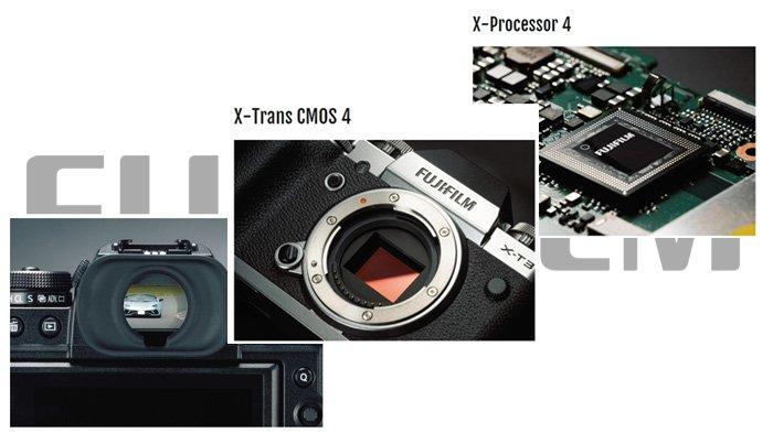 Tampilan Sensor X-Trans CMOS 4 Bercahaya Belakang pada Fujifilm X-T3 ...