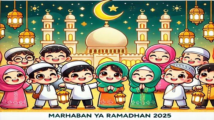 10 UCAPAN Marhaban Ya Ramadhan 2025 Bagi Anak TK, Belar Saling Memberikan Ucapan Selamat ...