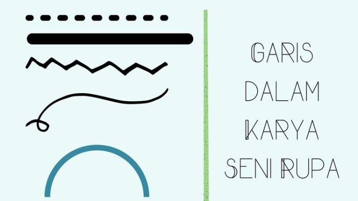 Kunci Jawaban Seni Rupa Kelas 3 SD Kurikulum Merdeka, Jenis-Jenis Garis ...