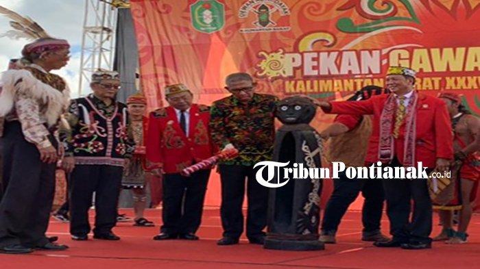 Pekan Gawai Dayak ke-37 Kalimantan Barat 2023 Resmi Dibuka - Tribunpontianak.co.id