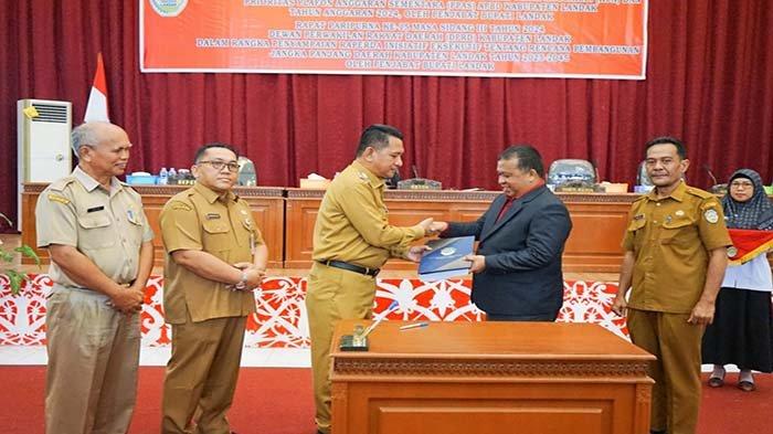 Pj Bupati Landak Sampaikan Rancangan KUA dan PPAS APBD 2025 ke DPRD - Tribunpontianak.co.id