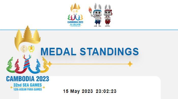Hasil Medali SEA Games 2023 Terkini , Peringkat Kontingen Indonesia Kangkangi Tuan Rumah Kamboja ...