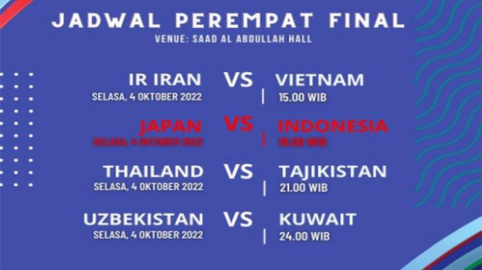 HASIL Akhir Iran Vs Vietnam Babak Pertama Perempat Final Piala Asia Futsal 2022, Vietnam Tak ...