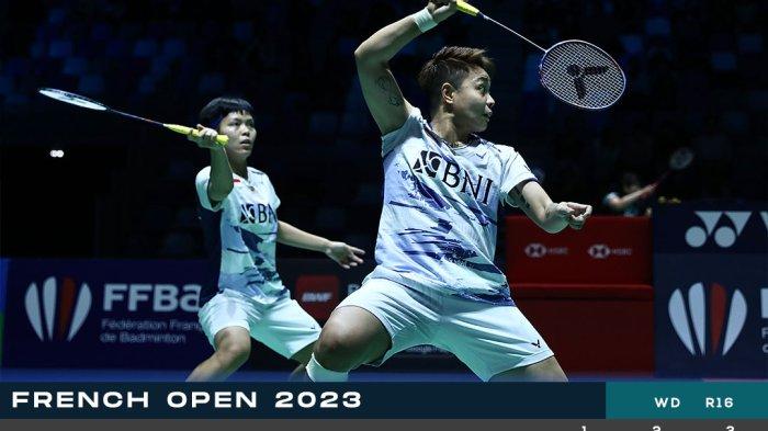 Hasil Semifinal French Open 2023, Duel Sengit Rubber Set Apriyani/Fadia Vs Liu Sheng Shu/Tan ...