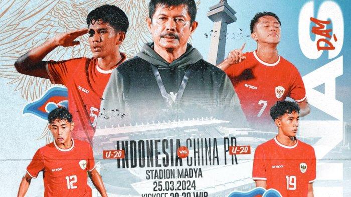 Hasil Timnas U20 Vs China U-20 Leg Kedua: Gol Ji Da Bin Selamatkan Garuda Nusantara Indonesia ...