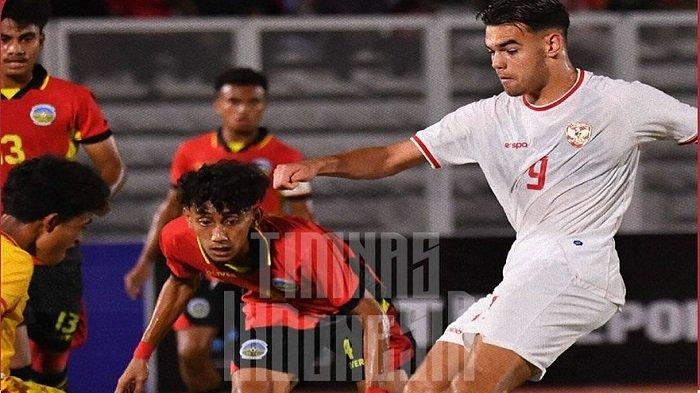 Hasil Timnas Indonesia U20 vs Timor Leste, Garuda Muda Unggul 2-0 di Babak Pertama ...