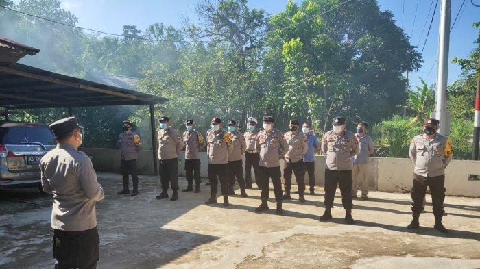 Pimpin Apel Pagi, Ini Pesan Kapolsek Menyuke kepada Personel sebelum Memulai Tugas ...