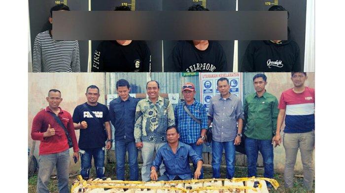 Curi Puluhan Jerigen Rancun Rumput Milik Perusahaan, Empat Sekawan ...