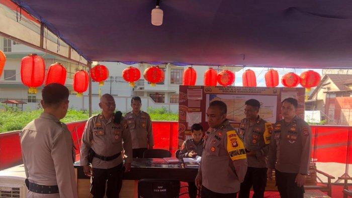Tim Supervisi Operasi Kewilayahan Liong Kapuas 2024 Polda Kalbar Kunjungi Pos Pengamanan ...