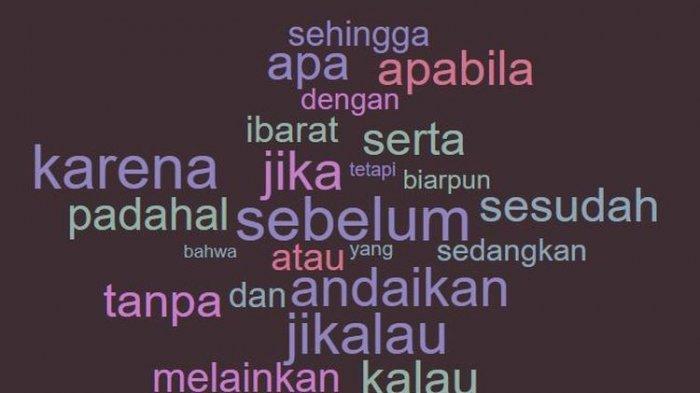 Contoh Kalimat Penggunaan Kata Konjungsi, Lengkap Arti dan Makna - Halaman 2 - Tribunpontianak.co.id