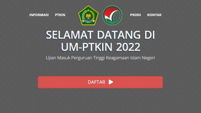 Pendaftaran UM PTKIN 2022 Dibuka, Perhatikan Syarat dan Cara Daftarnya - Tribunpontianak.co.id