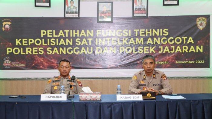 Kapolres Sanggau Buka Pelatihan Fungsi Teknis Kepolisian Intelkam dan ...