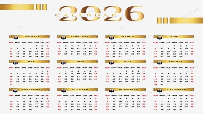 KALENDER 2026 : Daftar Tanggal Merah Libur Nasional Hari Keagamaan Islam Sepanjang Tahun 2026 ...