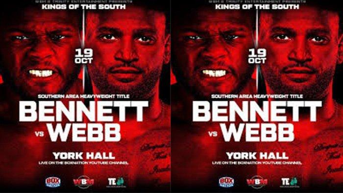 JADWAL Tinju Dunia Courtney Bennett vs Nick Webb Duel Kelas Berat Minggu Ini - Tribunpontianak.co.id