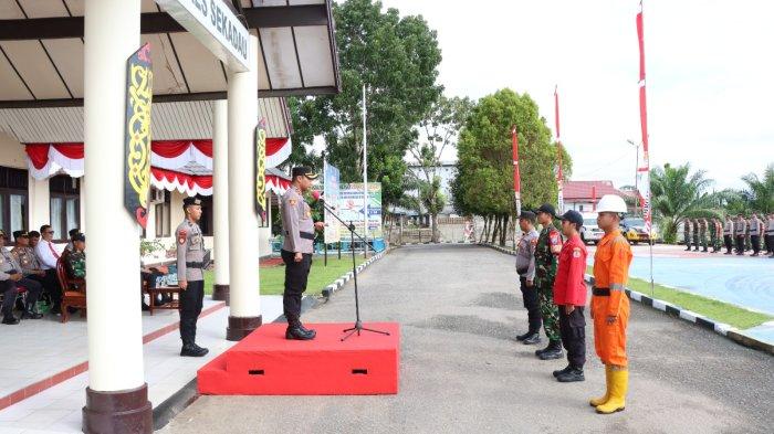 Polres Sekadau Gelar Apel Kesiapan Operasi Bina Karuna Kapuas Tahap II Tahun 2023 ...