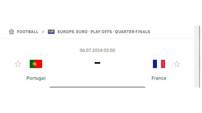 PREDIKSI Starting Line Up Prancis Vs Portugal Lengkap Susunan Pemain ...