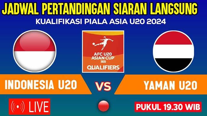 Jadwal Timnas Indonesia U19 di Kualifikasi Piala Asia U20 2025, Cek Lawan Tanding Tuan Rumah ...