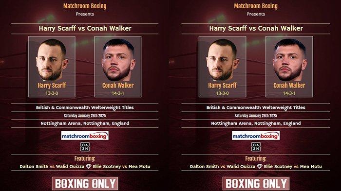 Jadwal Tinju Dunia Harry Scarff vs Conah Walker Kelas Welter World Boxing 2025 - Tribunpontianak ...