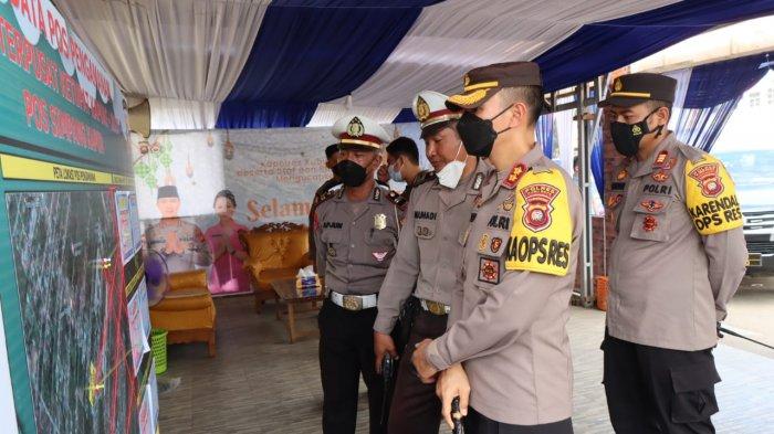 Kapolres Kubu Raya Tinjau Pospam Lebaran Ops Ketupat Kapuas 2022 Simpang Kapur Sungai Raya ...