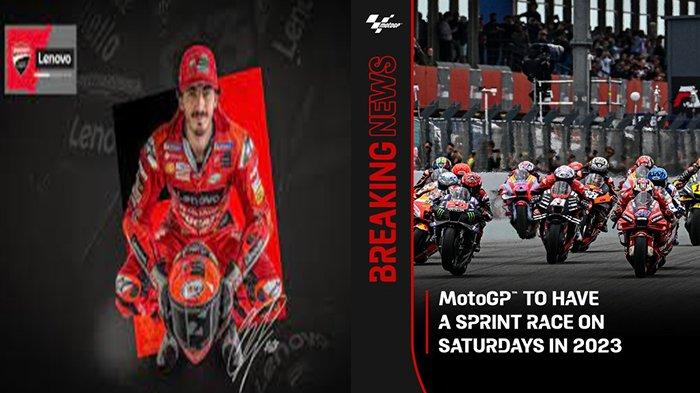 Juara Dunia MotoGP 2022 Pecco Bagnaia Sambut Positif Balapan Sprint Race - Tribunpontianak.co.id