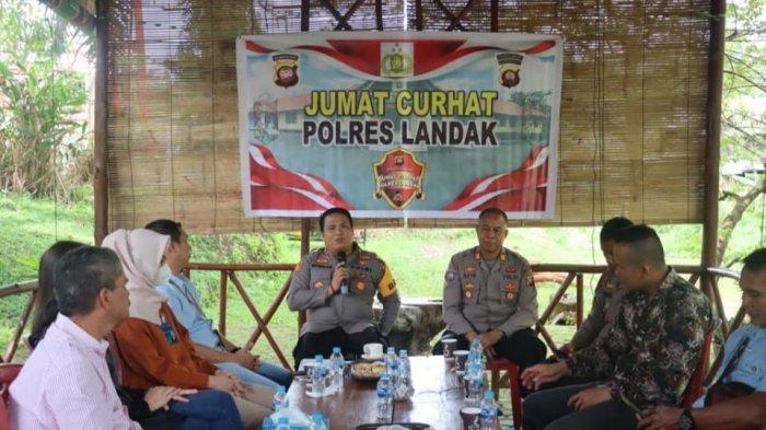 Jumat Curhat Polres Landak, Sejumlah Perusahaan Minta Ada Pendidikan Dasar Untuk Satpam ...