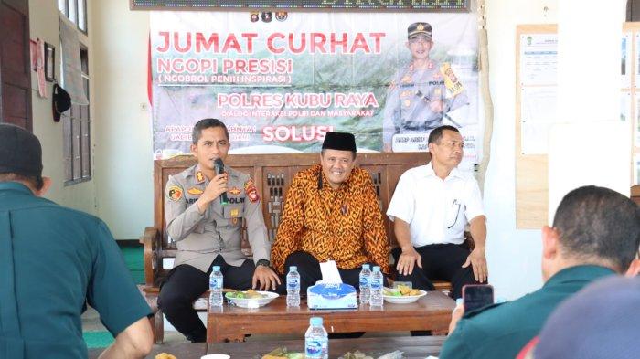 Jumat Curhat, Polisi Ajak Warga Kubu Raya Bersinergi Tangani Karhutla hingga Menjaga Kamtibmas ...