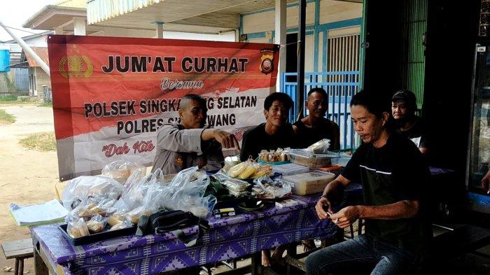 Polsek Singkawang Selatan Tampung Keluhan Warga Melalui Kegiatan Jumatt Curhat - Tribunpontianak ...