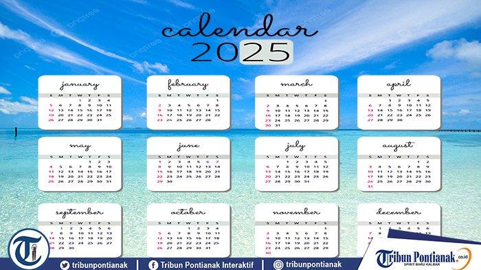 KALENDER 2025 Terbaru Daftar Libur Panjang Cuti Bersama Hari Penting ...