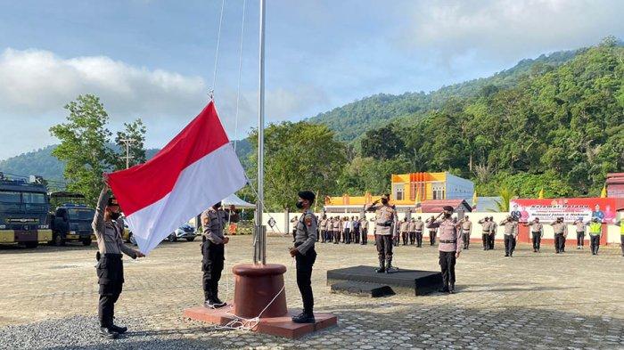 Polres Kayong Utara Gelar Upacara Hari Kesadaran Nasional - Tribunpontianak.co.id