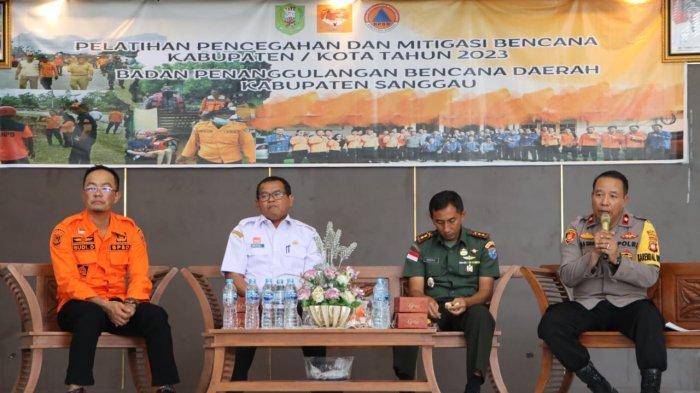 Kabagops Polres Sanggau Hadiri Pelatihan Pencegahan dan Mitigasi Bencana BPBD Sanggau ...