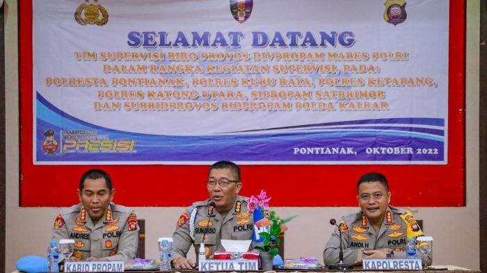 Tim Supervisi Biro Provos Divpropam Polri Berkunjung ke Polresta ...