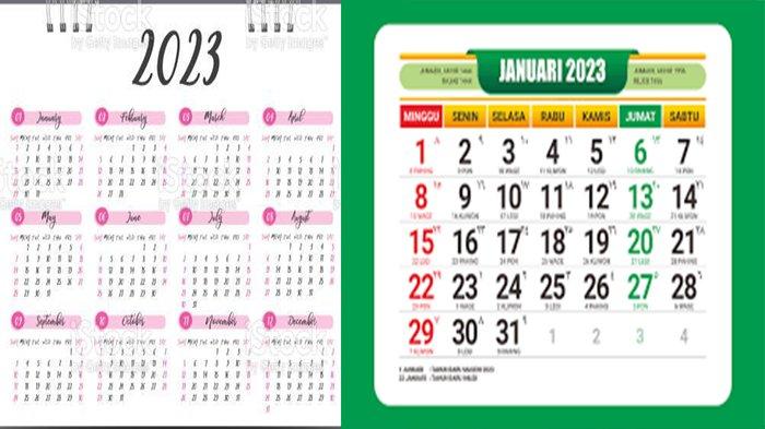 Kalender 2023 Lengkap Libur Nasional dan Cuti Bersama, Berikut Daftar Libur Hari Raya Umat ...