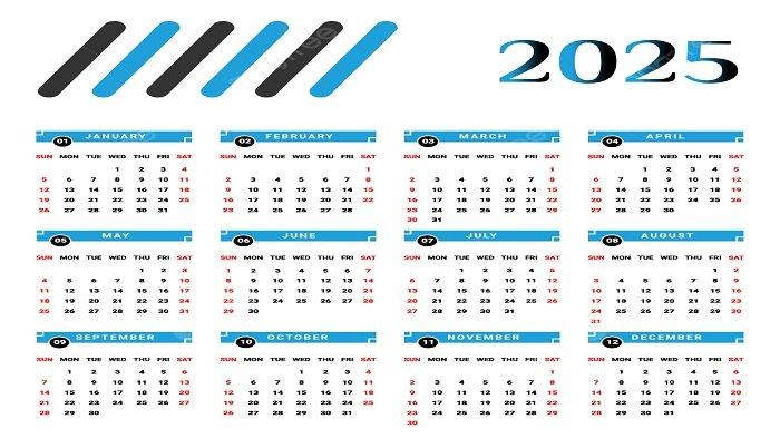 Kalender 2025 Daftar Libur Nasional Cuti Bersama dan Tanggal Merah, Tentukan Agenda Tahun Depan ...