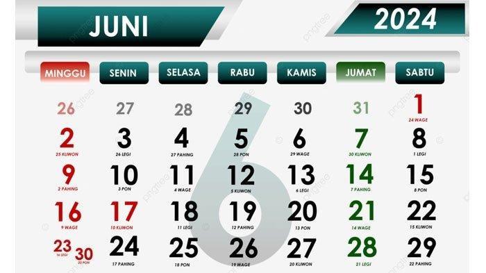 Kalender Jawa Bulan Juni 2024 dan Penanggalan Hari Keberuntungan yang ...