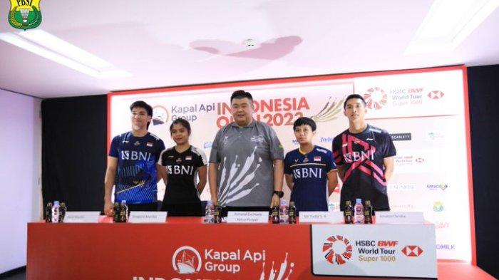 Kapal Api Group Indonesia Open 2023 , Inilah Hasil Drawing dan Lawan ...