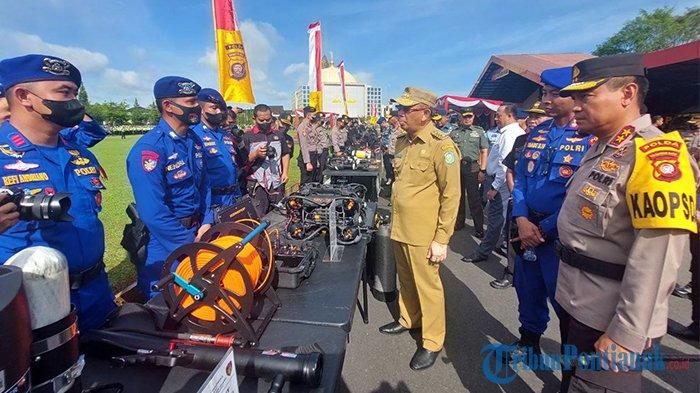 Apel Operasi Lilin Pengamanan Natal dan Tahun Baru, Polda Kalbar Kerahkan Ribuan Personel ...