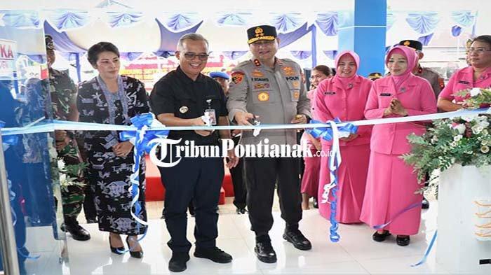Kapolda Pipit Rismanto Resmikan Gedung Satpas Polres Singkawang - Tribunpontianak.co.id