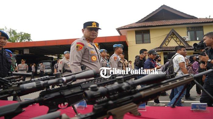 Berita Foto - Apel Gelar Pasukan Operasi Lilin Kapuas 2024 di Polda Kalimantan Barat ...
